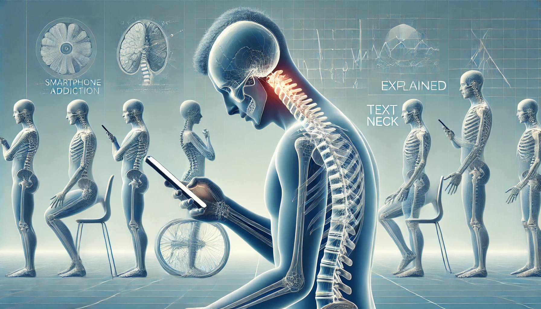 Smartphone Addiction and Posture Problems: Text Neck Explained ...
